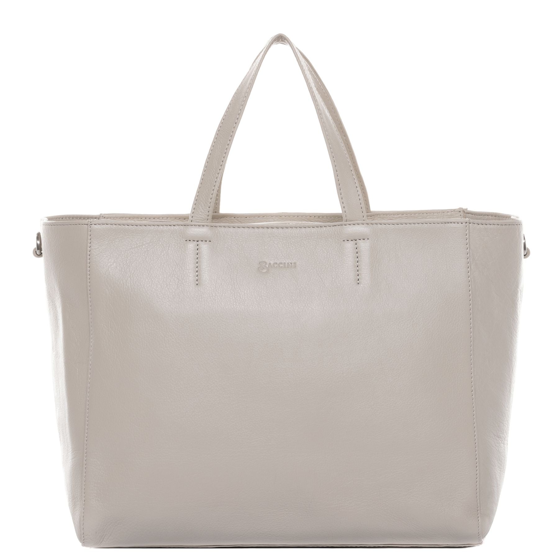 BACCINI handbag leather RENA in beige, taupe or black