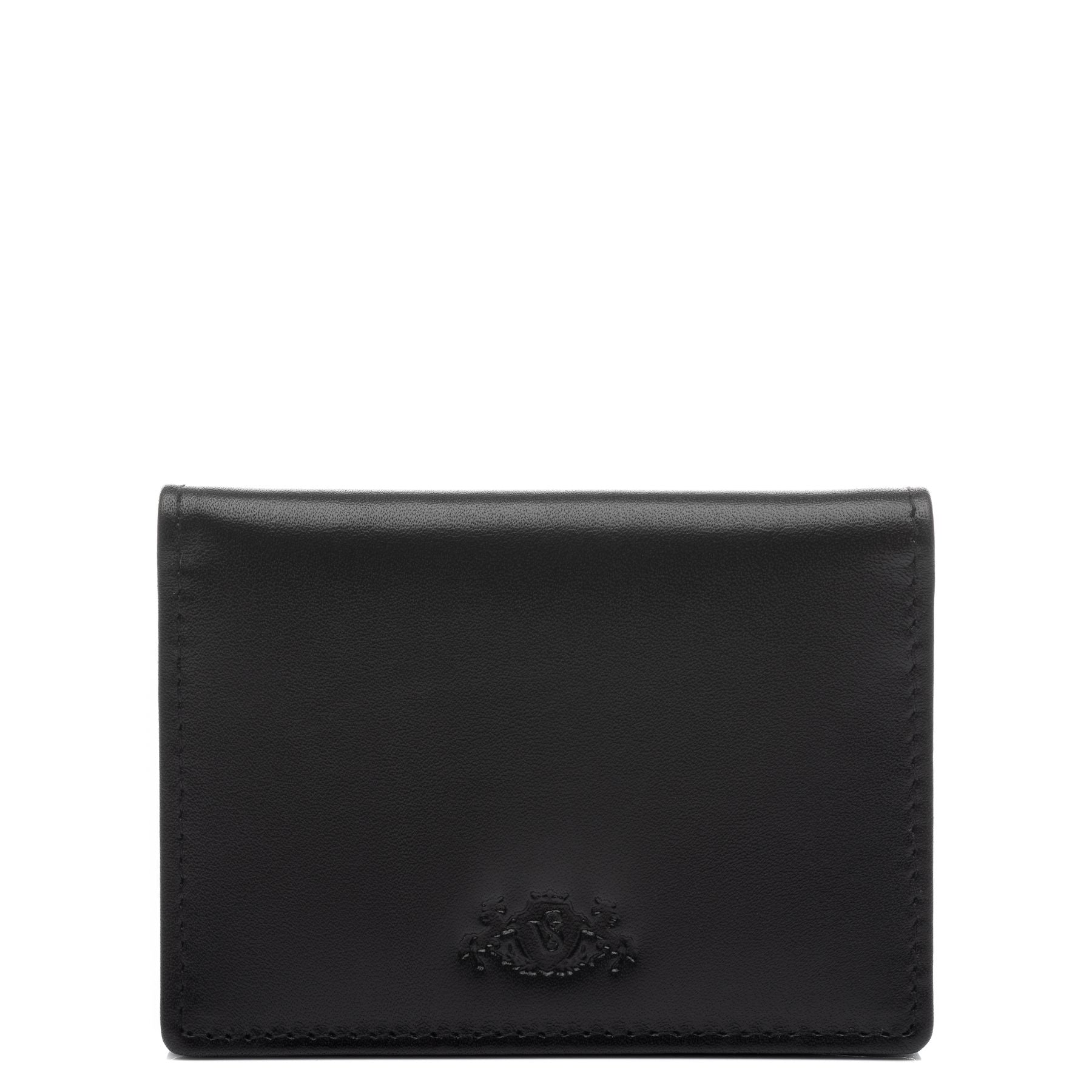 SID & VAIN card holder leather COLBY black or light brown